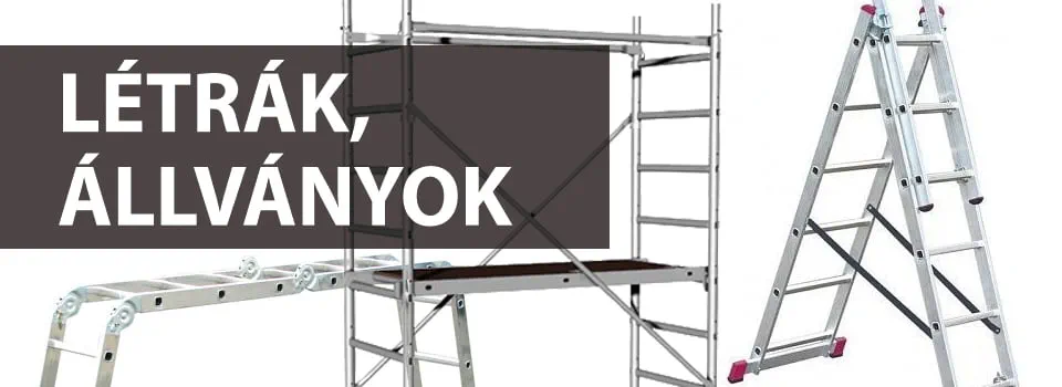 Létrák és állványok nagy választékban - Fess online festékszaküzlet